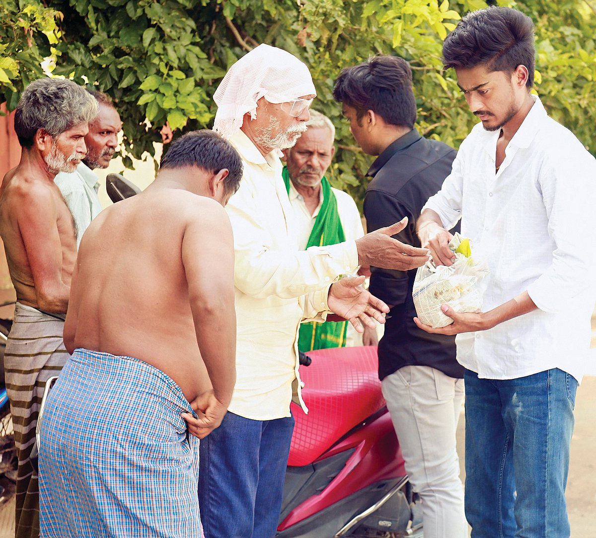 Helping hands