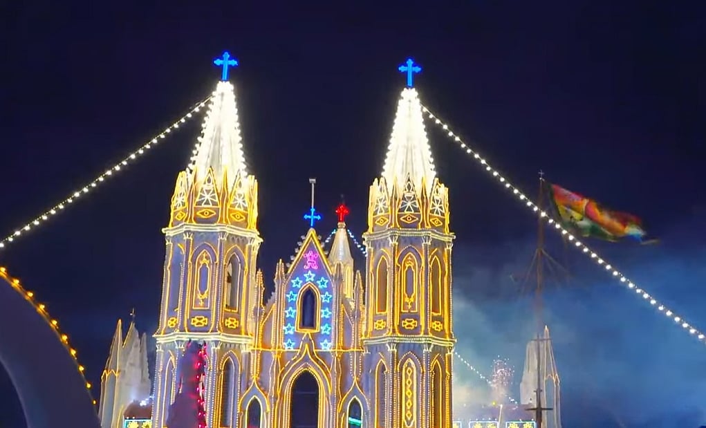 கொடியேற்றத்துடன் தொடங்கியது வேளாங்கண்ணி பேராலய ஆண்டுப் பெருவிழா ...