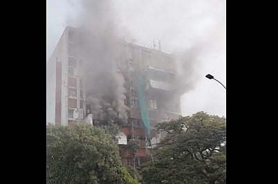 சென்னை பிஎஸ்என்எல் அலுவலகத்தில் தீ விபத்து! A fire broke out at the BSNL office in Chennai