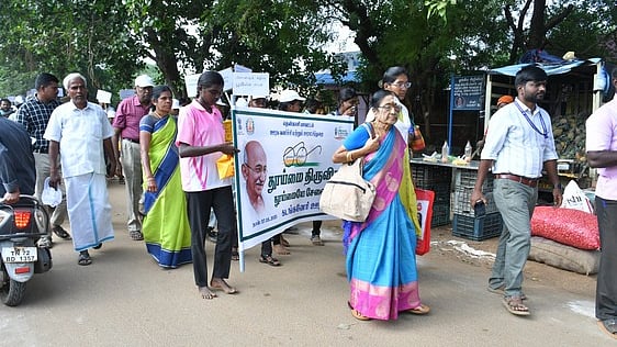 கடங்கநேரியில் விழிப்புணா்வுப் பேரணி