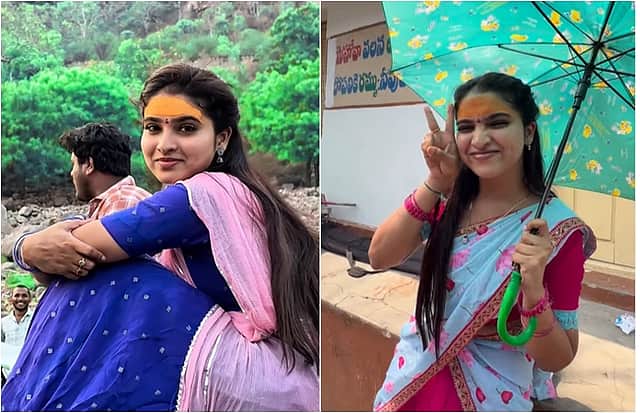 தெலுங்கு பாடலுக்கு நடனமாடிய தமிழ் சீரியல் நடிகை! Manasellam Serial ...