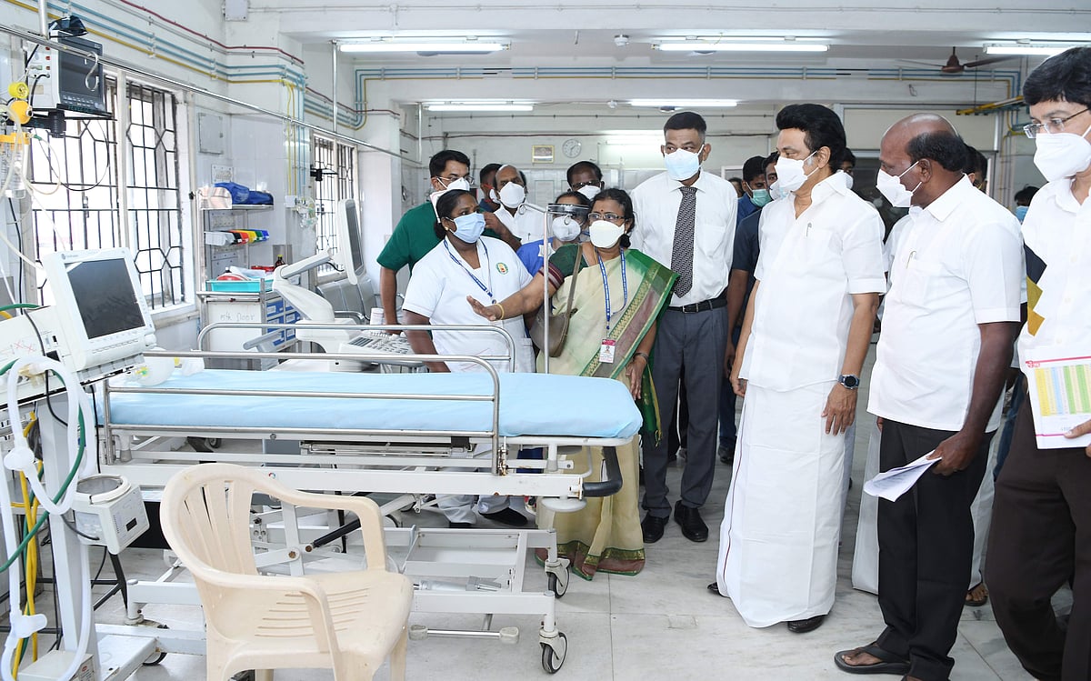 CM inspects Egmore Children Hospital