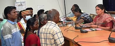 283 petitions in Perambalur grievance meeting